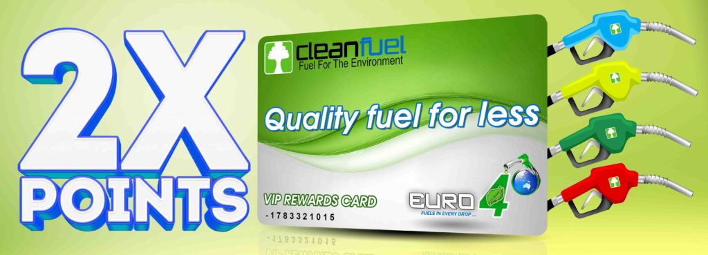 Cleanfuel Double Points is Back! - Clean Fuel